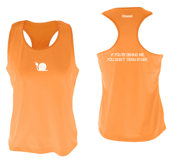 Women's Reflective Tank Top - Didn't Train - RUseeN Reflective Apparel
